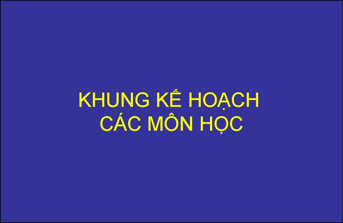 Khung kế hoạch dạy học môn học/hoạt động giáo dục năm học 2025-2026 - Sở Giáo dục và Đào tạo ...